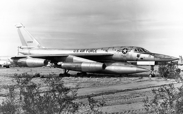 AAHS Image Library - USAF Convair B-58A-10 Hustler 59-2456